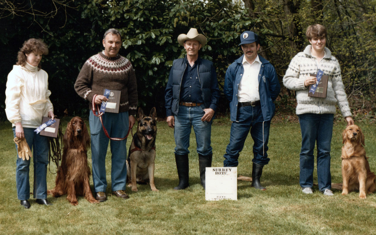 Tracking Trials - Surrey Dog Obedience Training Club